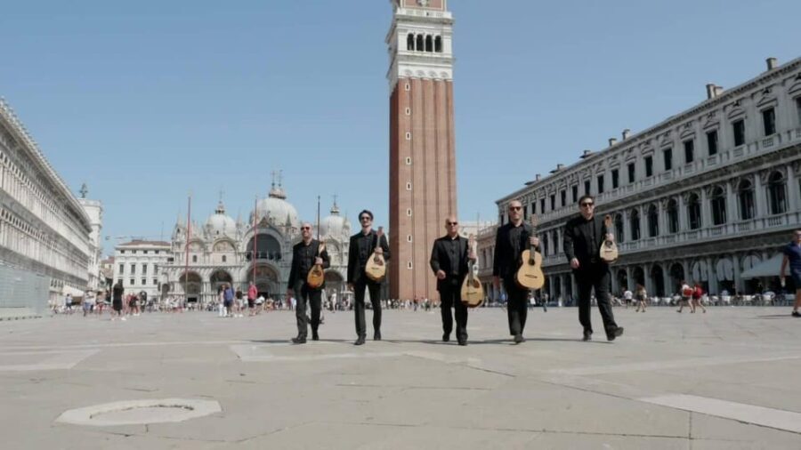 Venice: concert byI MandolinVenice Quartet in St. George's Church. - Exploring the Itinerary and Setting