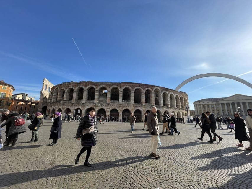 Verona: Small Group Guided Walking Tour with Arena Tickets - The Itinerary in Detail