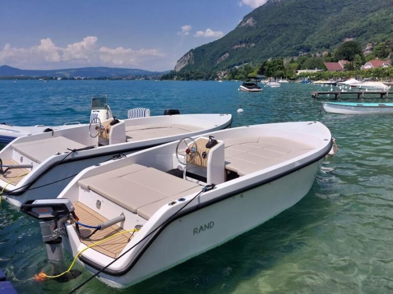 Veyrier-du-Lac: Electric Boat Rental Without License - What Travelers Love Most