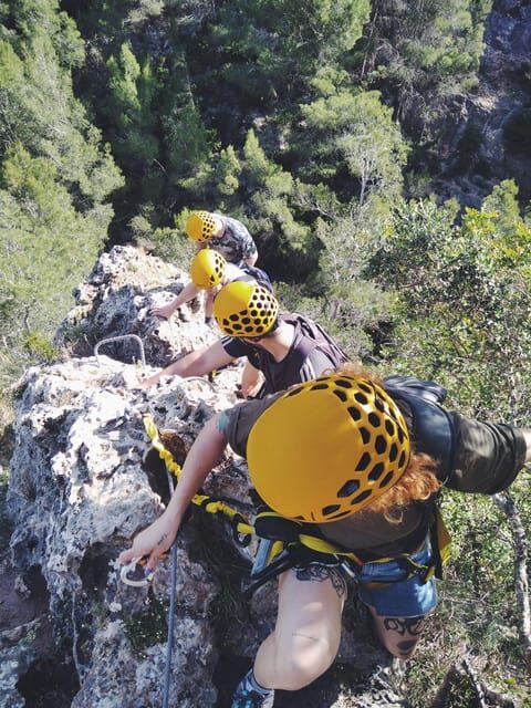 Via ferrata in Enguera with an 80-meter bridge - Who Will Love This Tour?
