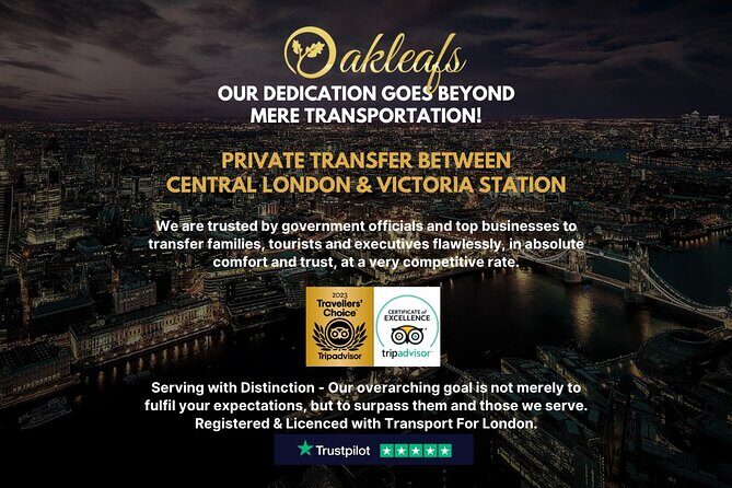 Victoria Station  Chauffeur/ Taxi - To & From Central London - Why This Service Might Be Perfect for You
