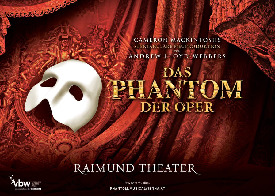 Vienna: Musical Tickets THE PHANTOM OF THE OPERA - The Practical Details