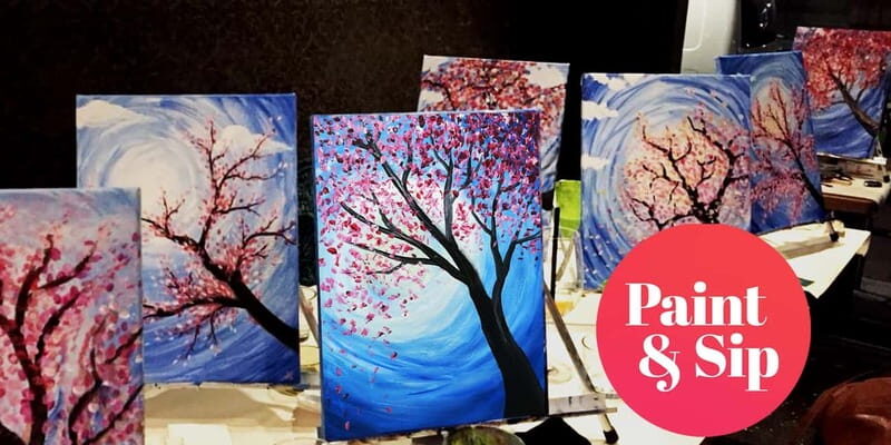Vienna: Paint and Sip Evening - What to Expect: A Step-by-Step Overview