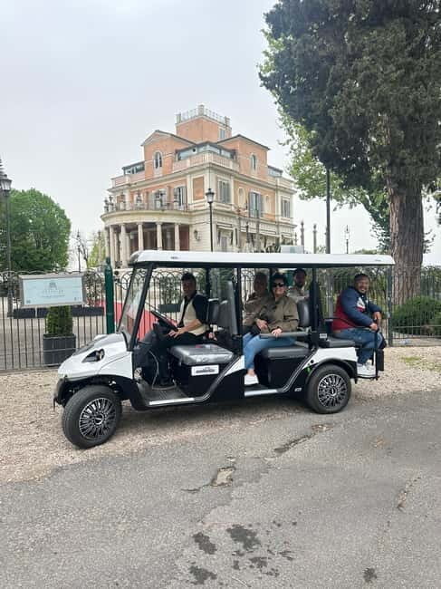 Villa Borghese: golf cart tour with hotel pickup - Walking Through the Park: What to Expect at Each Stop