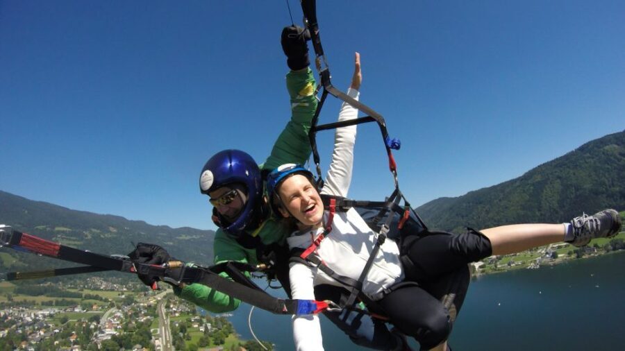 Villach/Ossiachersee: Paragliding "Action" Tandemflug - Breakdown of the Itinerary