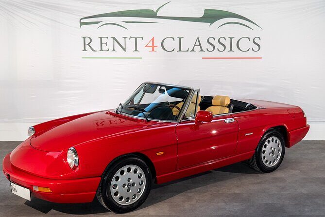 Vintage car rental on the lake for a day - The Route and Scenic Highlights