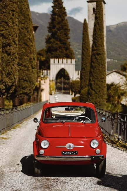 Vintage Fiat 500 Convertible Rental  Discover Lake Como with "Rosetta" 4h - Who Will Love This Tour?