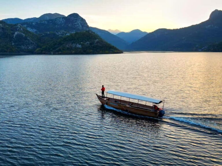 Virpazar: Lake Skadar Sunset Boat Cruise with Wine Tasting - The Scenic Voyage: A Journey to Lesendro Fortress and Beyond