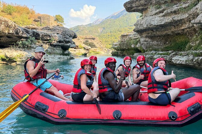 Vjosa River National Park Guided Rafting Tour in Permet - The Itinerary in Detail