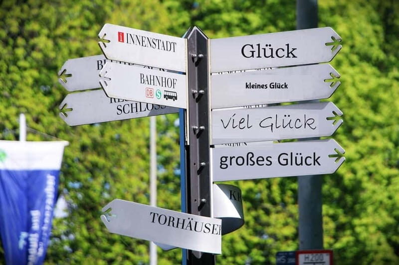 Voll im Glück  a thought-provoking city tour through Ludwigsburg - The Experience and Its Value