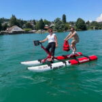 Waterbike on Lake Zurich - Discovering Lake Zurich from a Waterbike