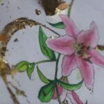 Watercolor Painting with gold leaf workshop - A Breakdown of the Experience