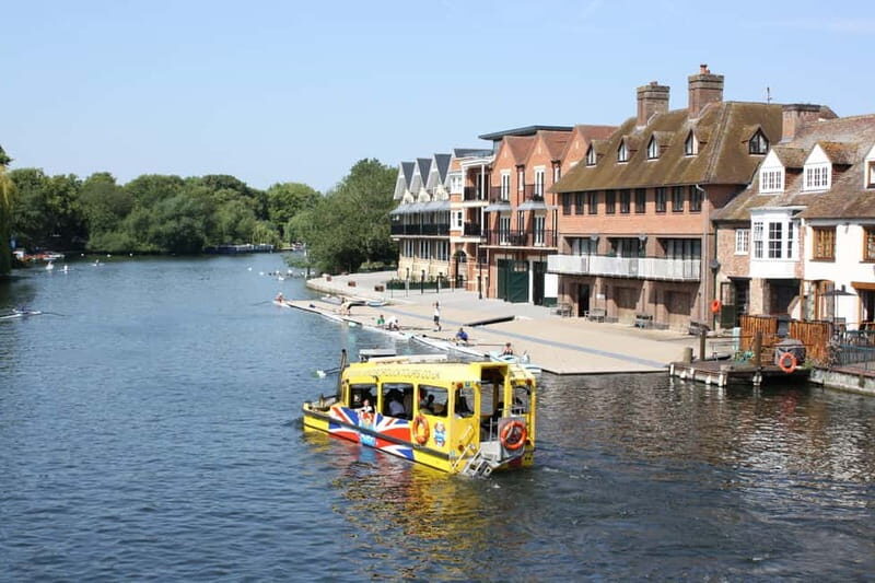 Windsor: Land and Water Amphibious Bus Sightseeing Tour - How the Itinerary Works