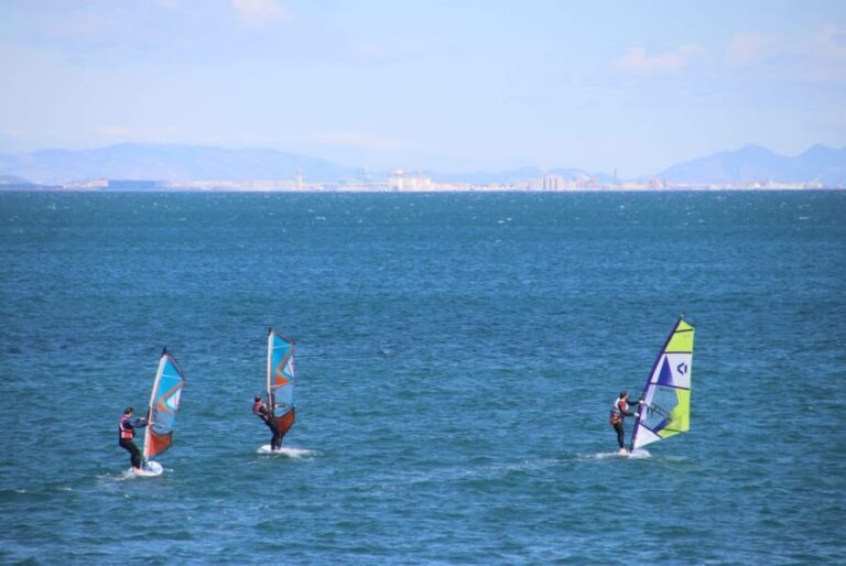 Windsurf class on Valencia beach - The Highlights of Windsurfing in Valencia
