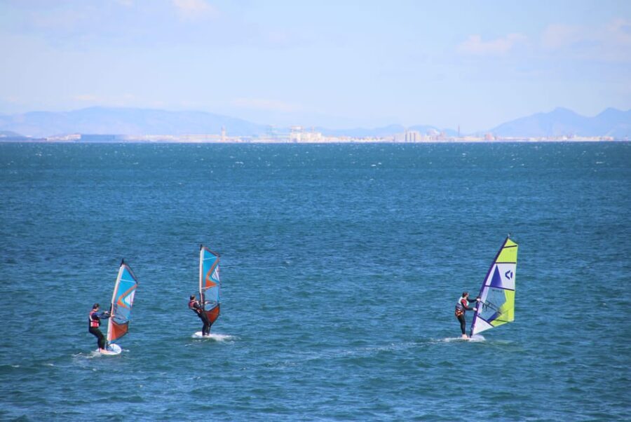 Windsurf class on Valencia beach - The Highlights of Windsurfing in Valencia