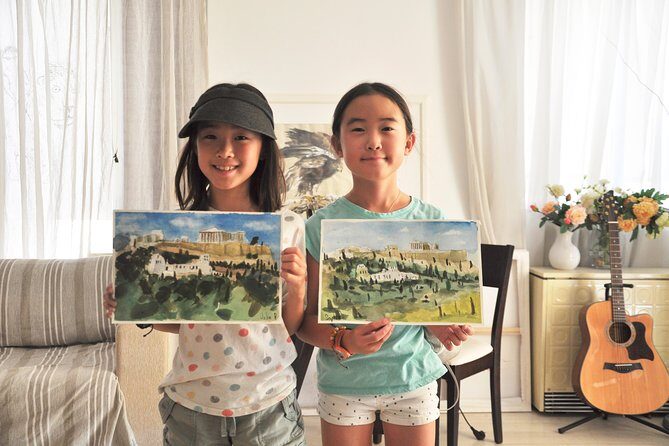 workshop for painting acropolis/landscape with local artist - What You’ll Learn
