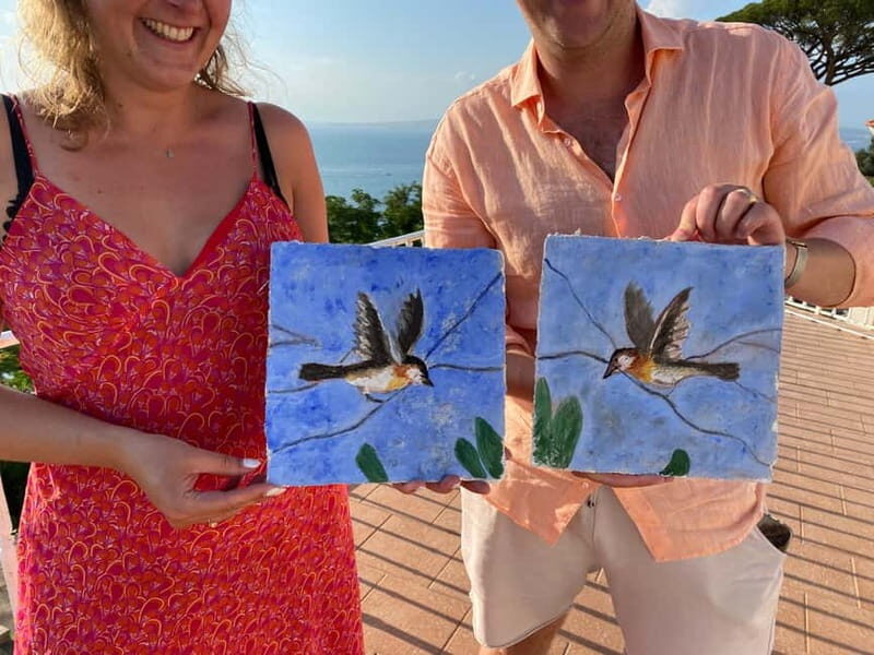 Workshop Fresco Painting & Aperitivo Seaview - An In-Depth Look at the Tour Itinerary