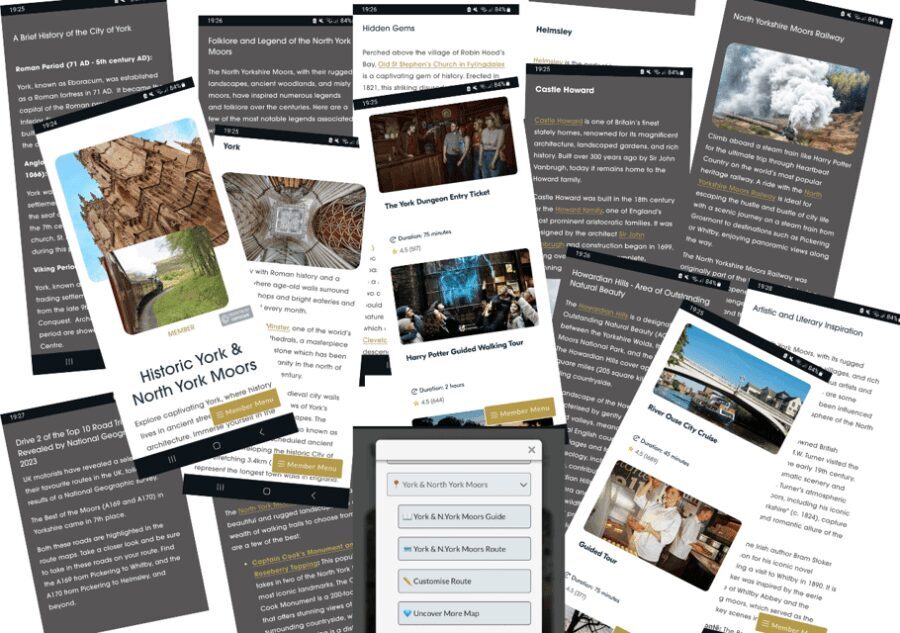 York & North Yorkshire Moors: Online Travel Guide - Sample Itinerary Highlights (Based on the Guide’s Suggestions)