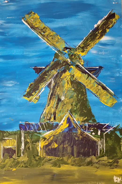 Zaandam: paint a Dutch windmill in a cosy atelier - What You Can Expect During the Workshop
