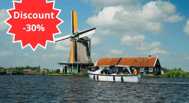 Zaanse Schans: Private Cruise + Live Guide, Optional Drinks - The Itinerary Breakdown: What Youll Experience