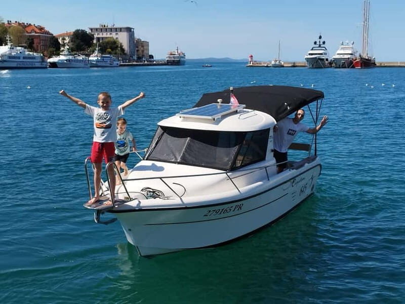 Zadar: Private Boat Tour & Snorkeling & Drinks - The Authentic Croatian Touch