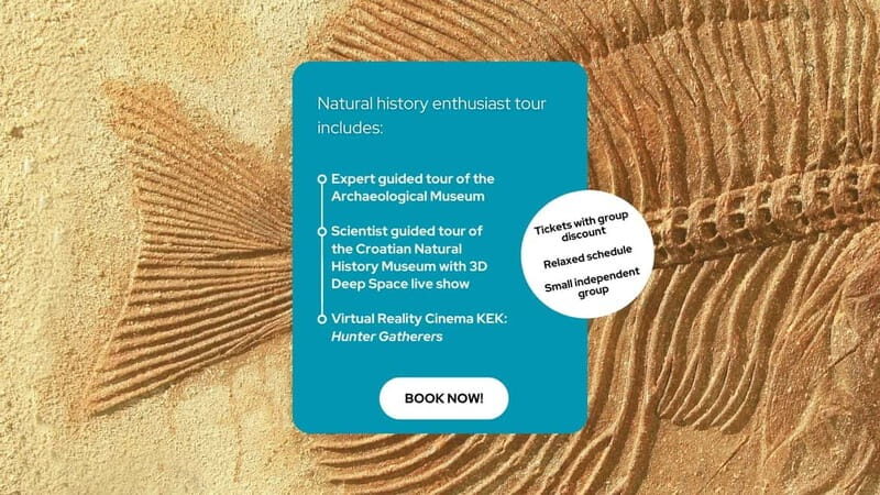 Zagreb: Science Tours - Hunters of the Past - A Deep Dive into the Day: Exploring Zagreb’s Past and Beyond