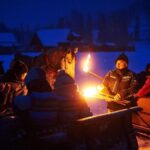Zakopane: Snowmobile Ride with Bonfire and Private Driver - The Bonfire and Local Snacks