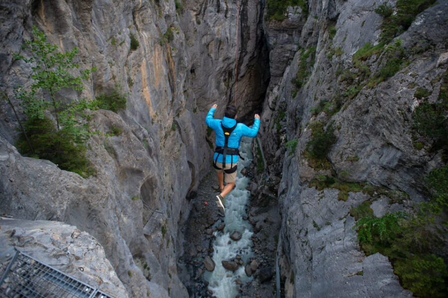 Zurich: Interlaken & Canyon Swing from Grindelwald day trip - Rising to the Challenge in Grindelwald