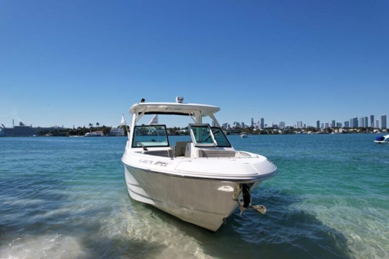 #1 Private Boat Tour and 1 Hour Free Jet Ski Rental in Miami - Detailed Itinerary Breakdown