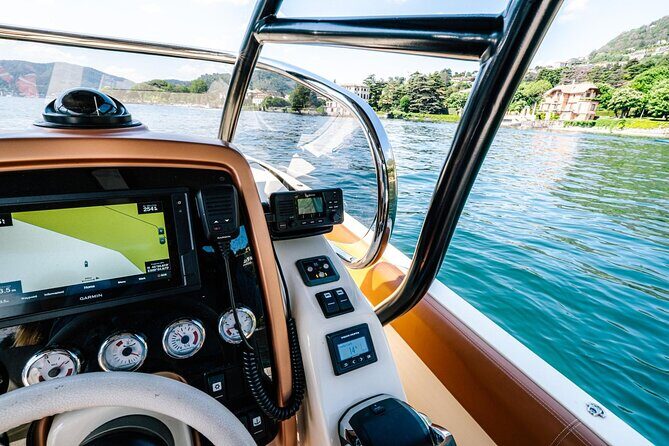 1H Luxury Cruise Como Lake Tender Yacht Invictus 9 Pax - The Itinerary in Detail: What You Can Expect