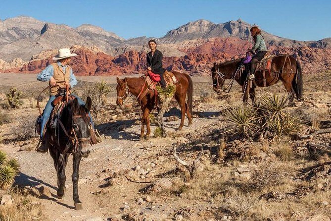 2-Hour Horseback Riding through Red Rock Canyon - The Benefits of the Guided Experience
