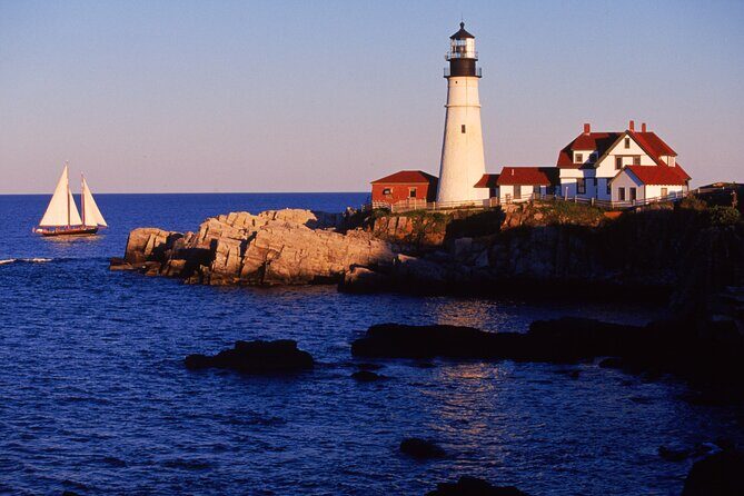 2 Hours Sunset Private Charter on Heart's Desire in Casco Bay - In The Sum Up