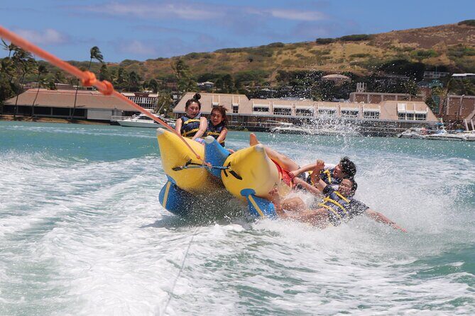 20 Minute Banana Boat Ride on Koko Marina in Hawaii Kai - The Ride Itself: What to Expect