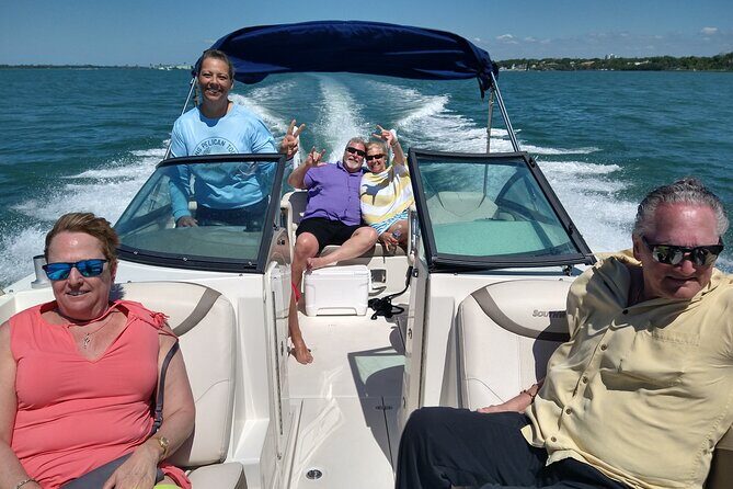 3-hour Private Boat Tour in Clearwater Florida Up to 6 People - Wildlife Watching and Island Hopping