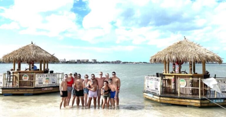 3 hour - Two Island Sandbar Tiki Adventure - The Itinerary and What to Expect