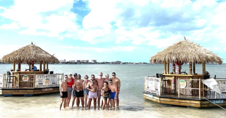 3 hour - Two Island Sandbar Tiki Adventure - The Itinerary and What to Expect
