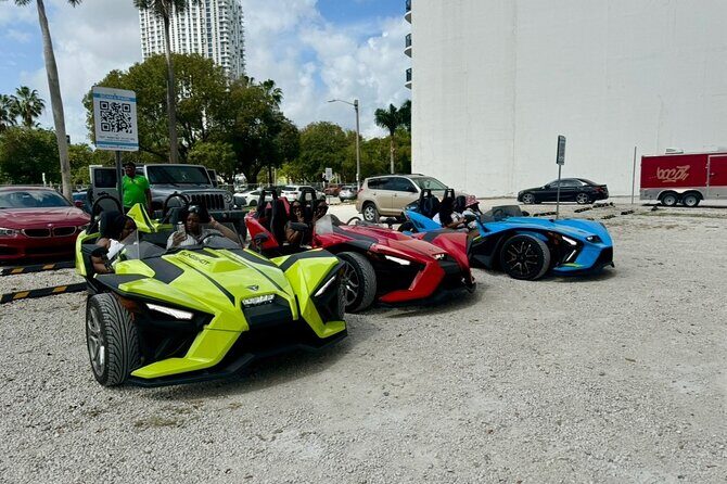 3 Hours Polaris Slingshot Rental in Miami - Who Will Love This?