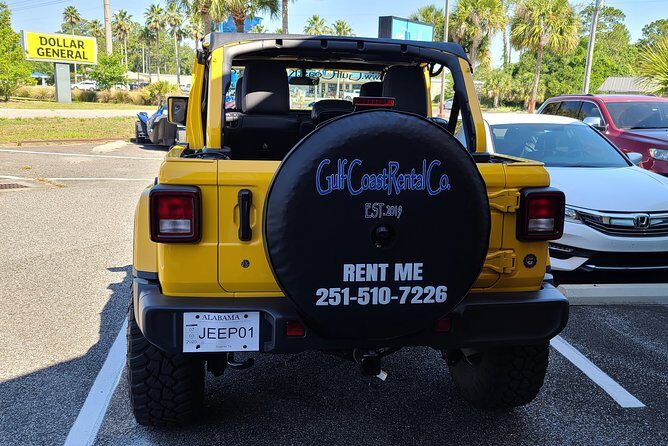 4-Door Convertible Jeep Rental in Orange Beach - Cost and Value Analysis