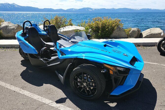 4 Hour Red Polaris Slingshot Rental around Lake Tahoe - The Drive and Route Highlights