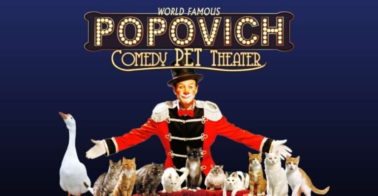 75-Minute Popovich Comedy Pet Theater in Las Vegas - What You Can Expect from the Popovich Comedy Pet Theater