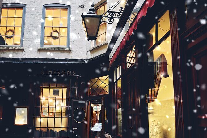 A Christmas Carol and Charles Dickens Old London Walking Tour - The Itinerary in Detail