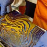 Acrylic Pour Painting Class in Estes Park, Colorado - What the Experience Entails