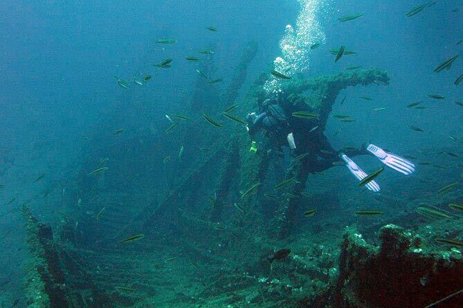 Adventure Dives for certified divers in Nea Makri, Athens - Itinerary Breakdown: From Land to Underwater Wonder
