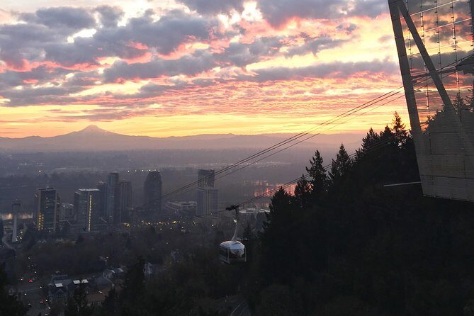 Aerial Tram Ride with Doughnuts at Sunrise in Portland Oregon - A Detailed Look at the Experience