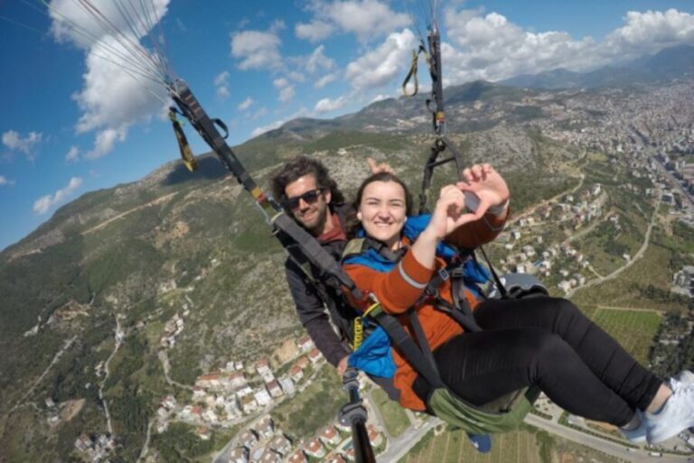 Alanya Paragliding Adventure Sail the Skies - The Itinerary in Detail