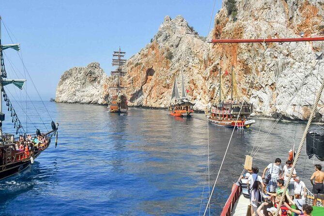 Alanya Pirate Boat Tour with Lunch, Soft Drinks & Transfer - Authentic Feedback from Travelers