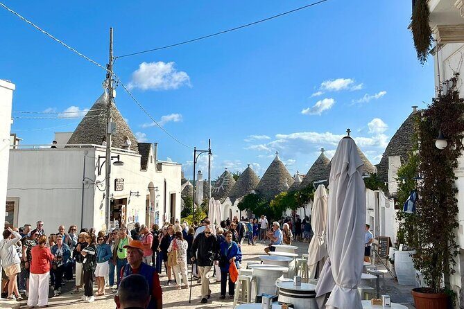 Alberobello & Matera Tour with Tasting and Guide - from Bari - The Practicalities: Transportation and Group Size