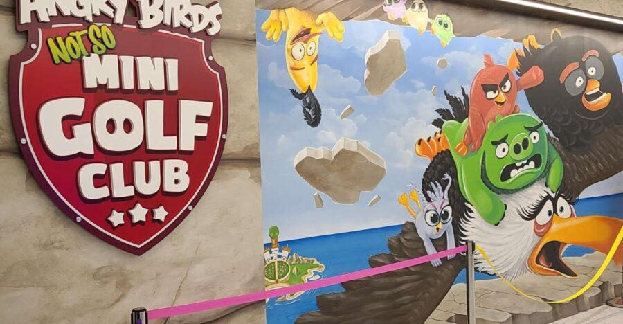 American Dream: Angry Birds Mini Golf Ticket - The Practical Side: Details That Matter