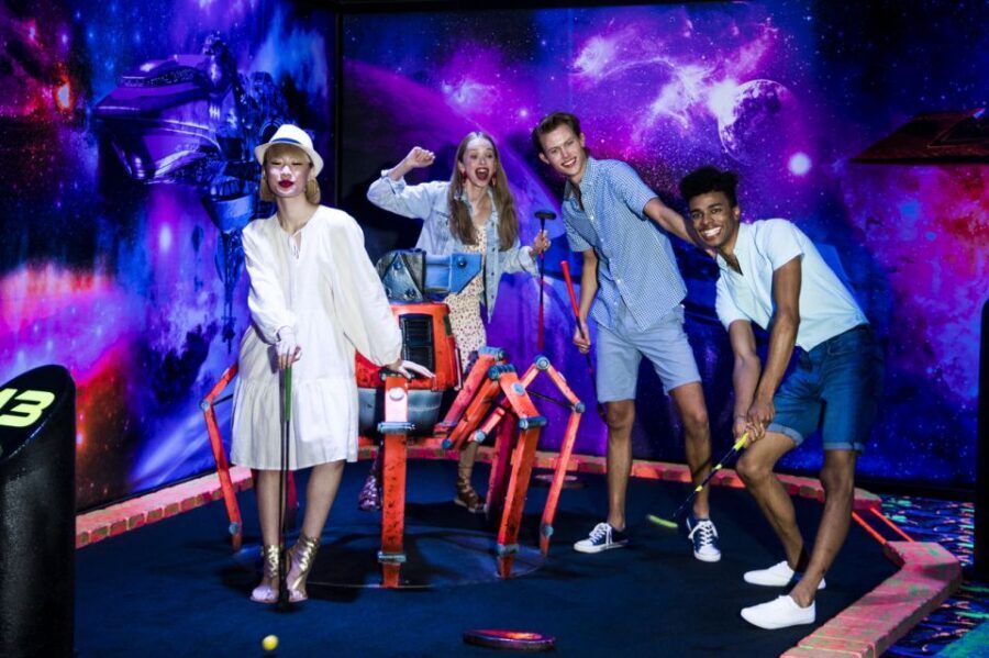 American Dream: Blacklight Mini Golf Entry Ticket - The Experience Breakdown: What to Expect