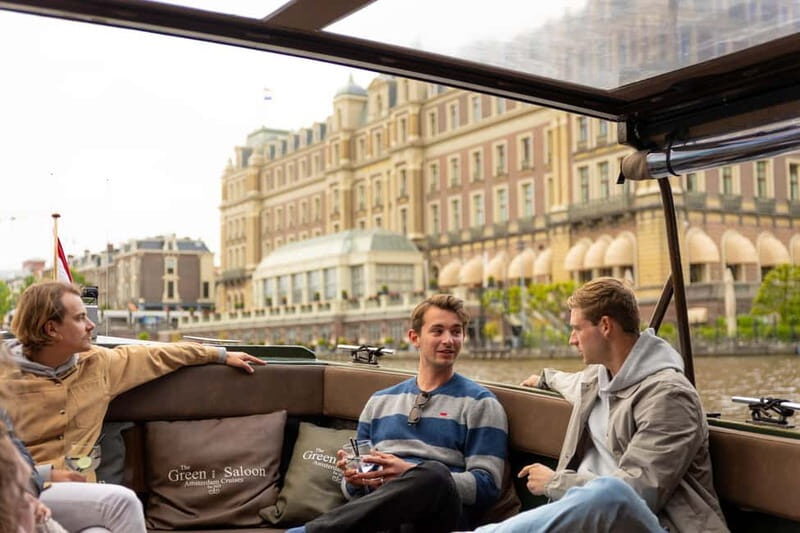 Amsterdam: Covered Canal Cruise with Drinks & Bites - An Itinerary Filled with Charm